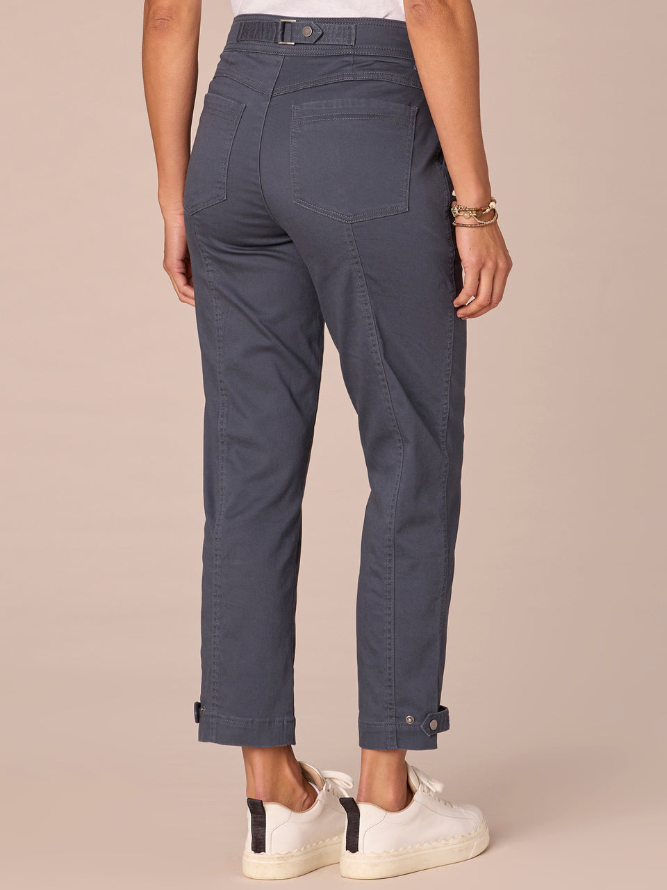 "Ab"solution High Rise Tapered Utility Pant with Snap Hem – Democracy ...