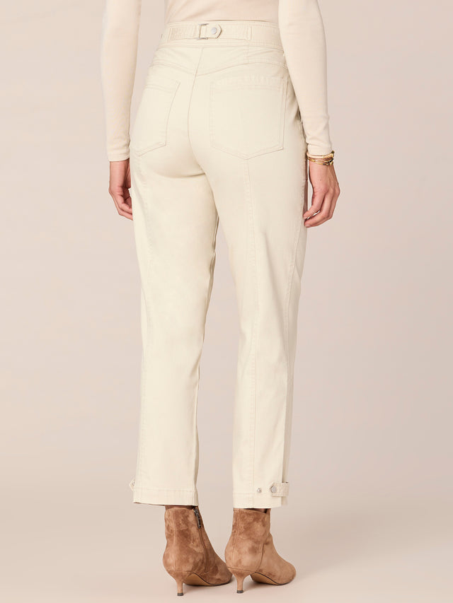 "Ab"solution High Rise Tapered Utility Pant with Snap Hem – Democracy ...