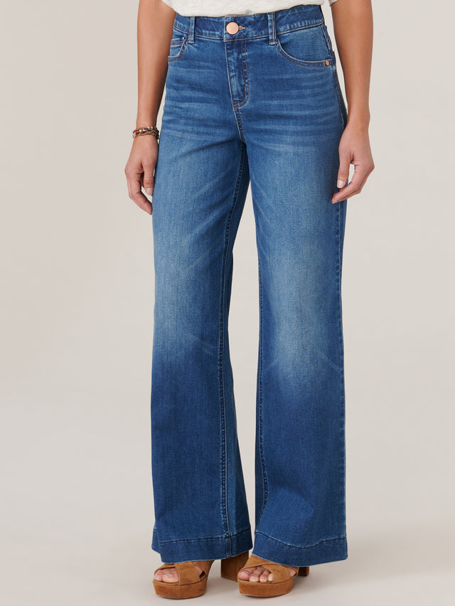 "Ab"solution® High Rise Wide Leg Jeans – Democracy Clothing